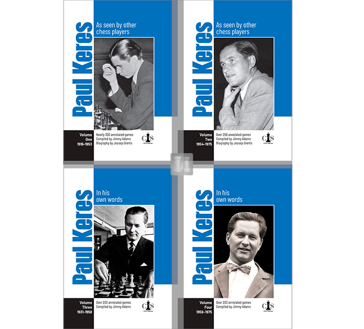 Paul Keres - Volume 1-4 - chess