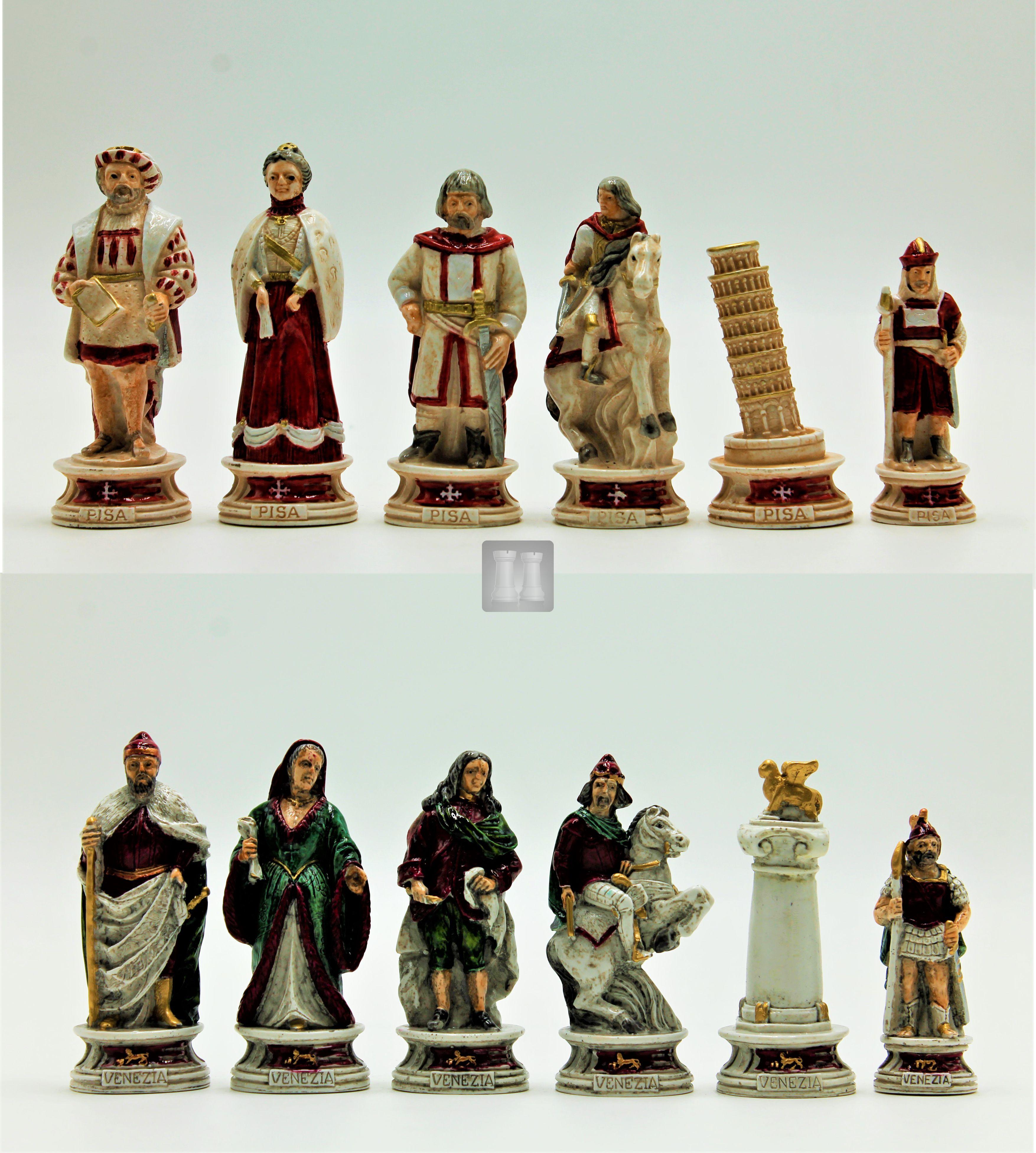 Venice vs Pisa - chesspieces