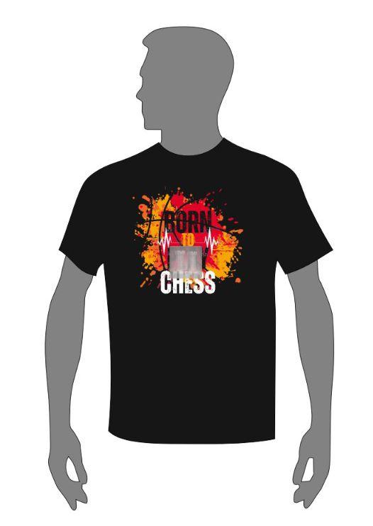 T-SHIRT - Born To Play Chess